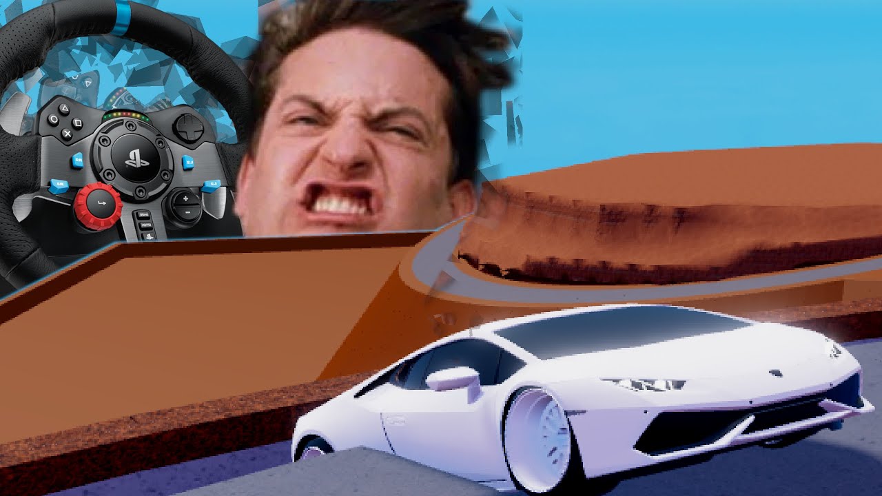 PRO DRIFTING WITH LUCITIK STEERING WHEEL IN ROBLOX (Drift Paradise ...