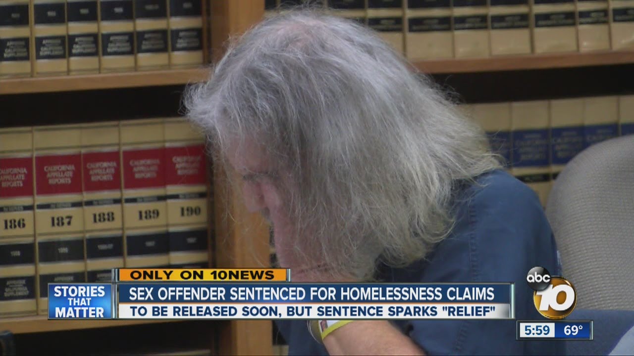 Sex Offender Who Lied About Being Homeless Sentenced Youtube