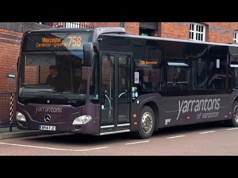 758 Worcester To Tenbury Wells Via Great Witley - YouTube