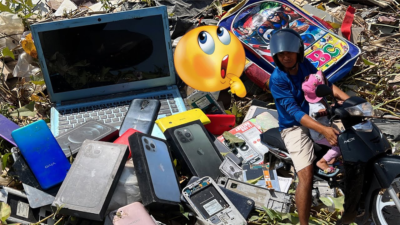 Smart Phone That I Found in The Trash Restoration Phone from Trash ...