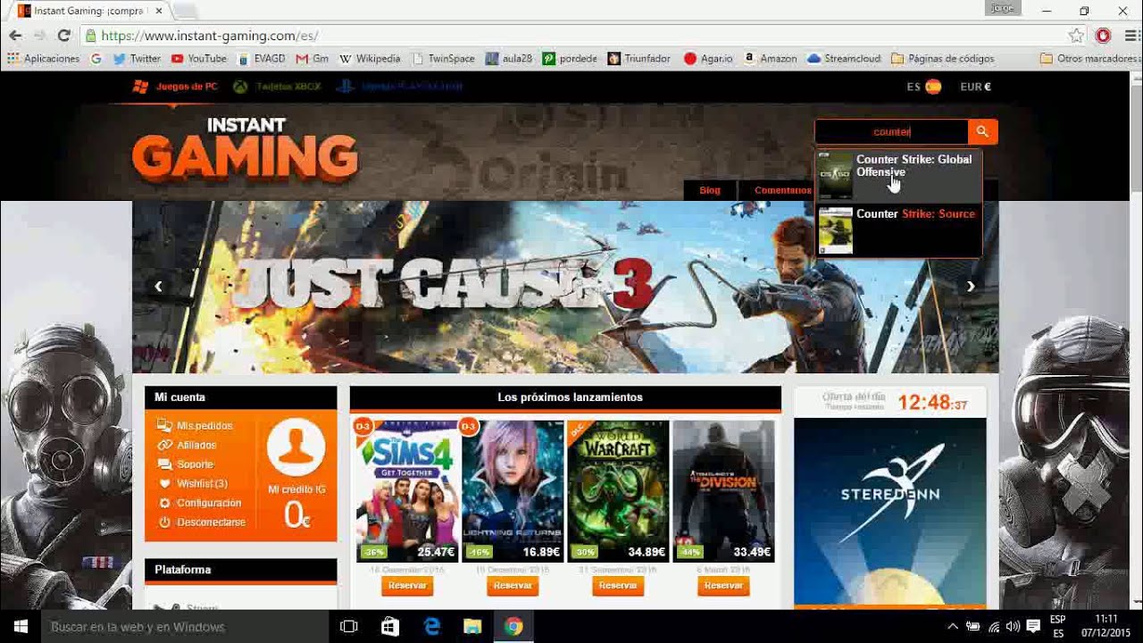 Diferentes páginas para códigos de videojuegos - YouTube
