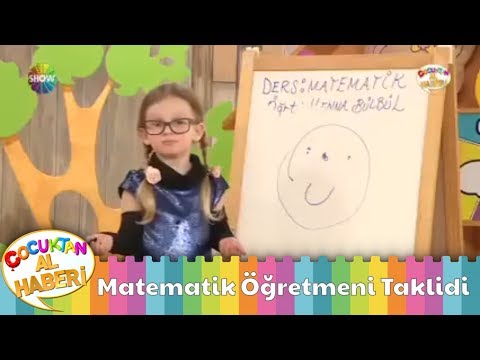 Henna'dan Matematik Öğretmeni Taklidi 3