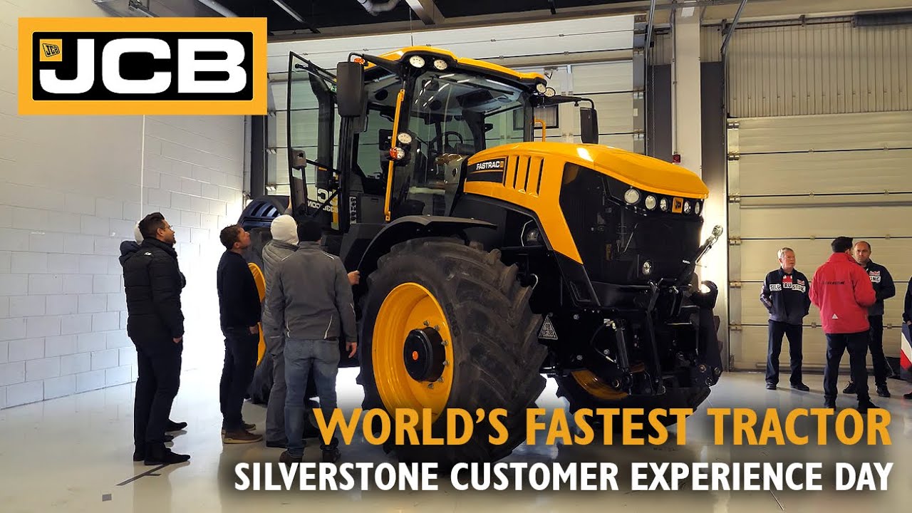 World’s Fastest Tractor: Silverstone Customer Experience Day - YouTube