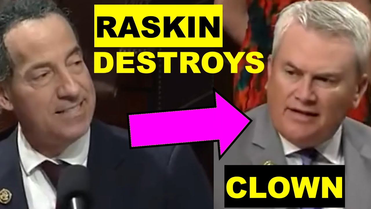 Jamie Raskin Humiliates James Comer to his face - YouTube