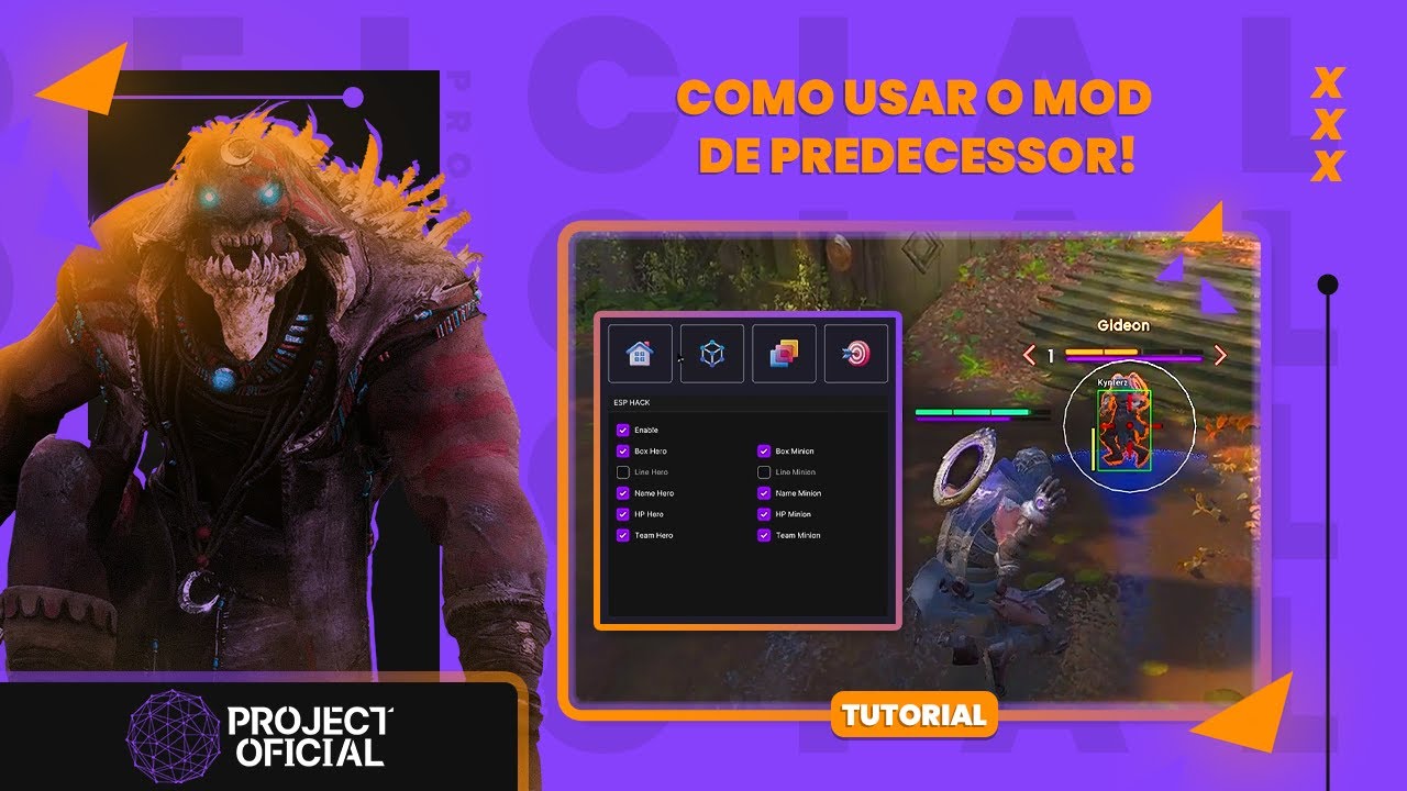 COMO USAR MOD DE PREDECESSOR DA PROJECT OFFICIAL - YouTube