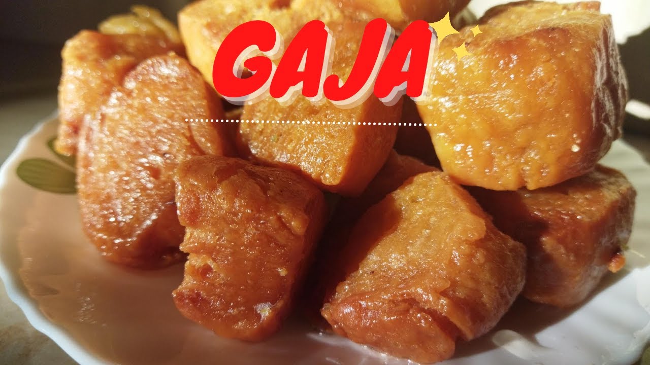 How to make gaja at home | Goja recipe in hindi | Halwai style gaja ...