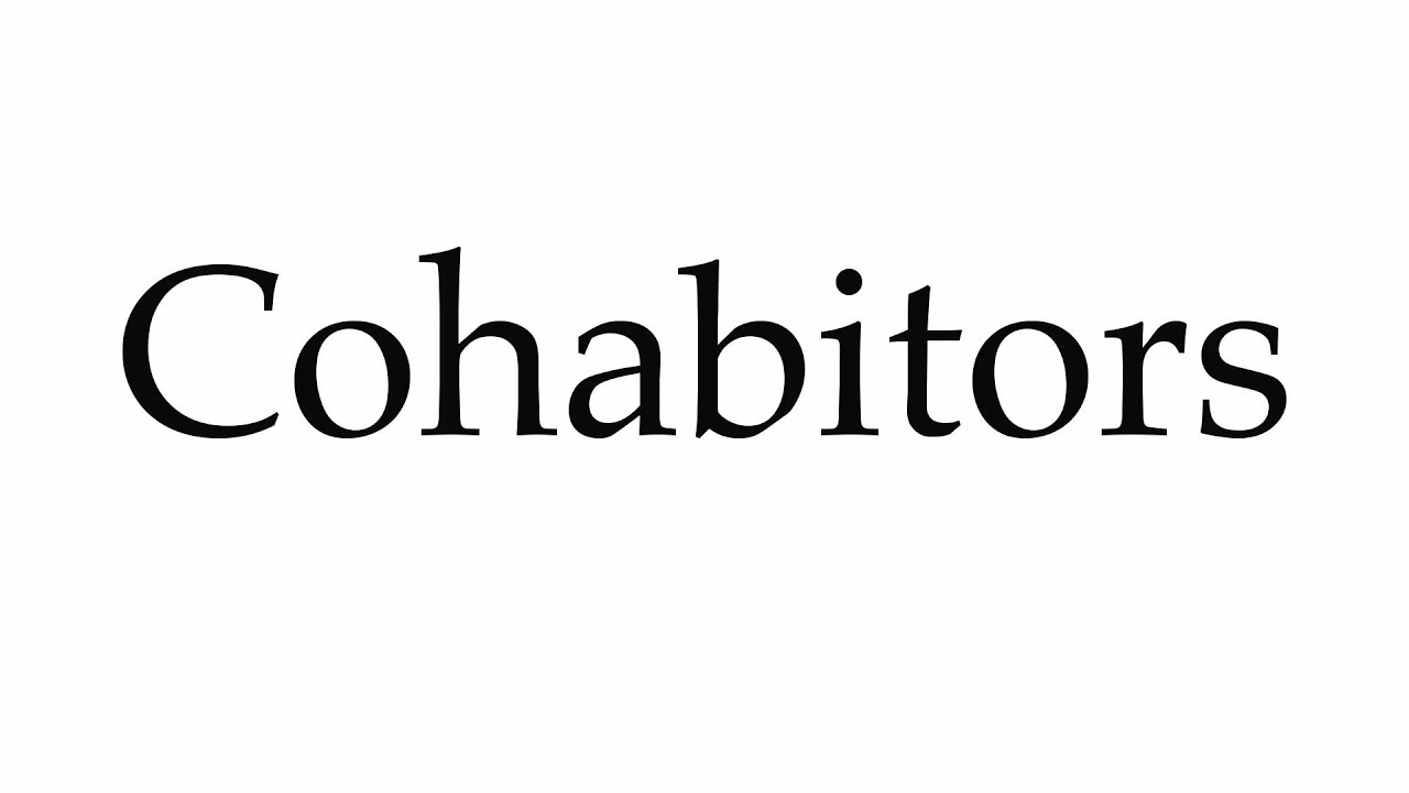 How to Pronounce Cohabitors - YouTube