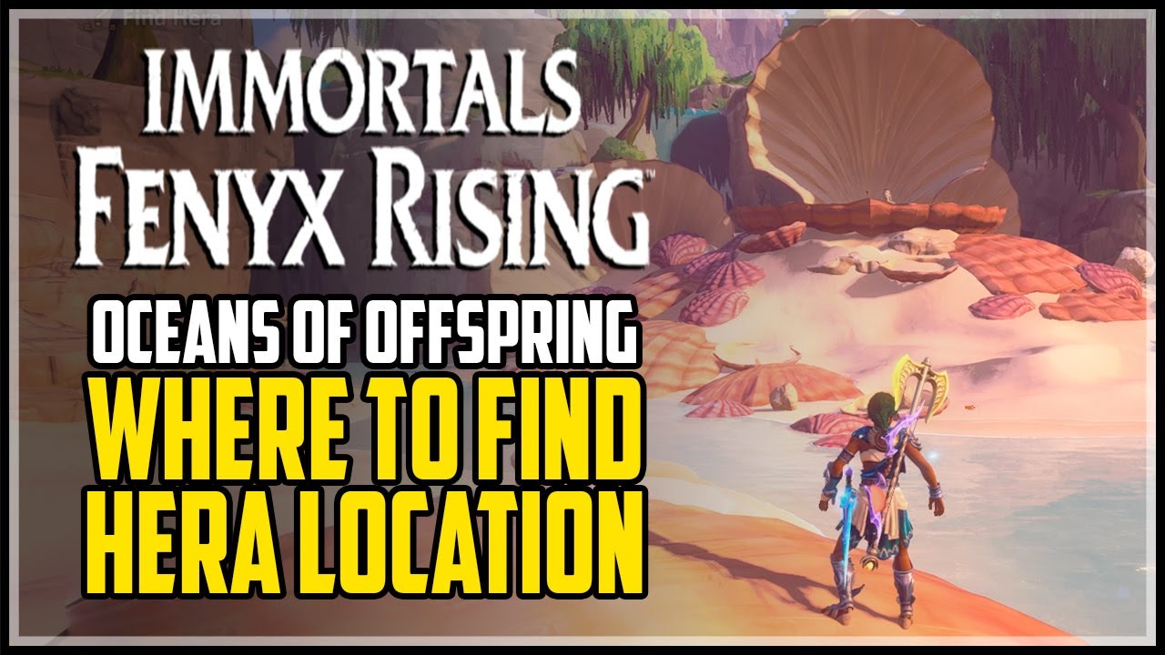 Find Hera Oceans of Offspring Quest Immortals Fenyx Rising - YouTube