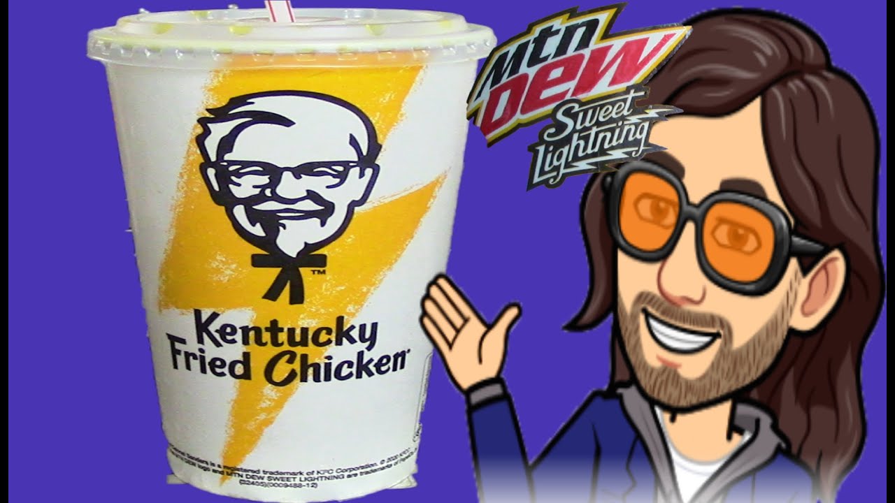 KFC Mtn Dew Sweet Lighting taste test - YouTube