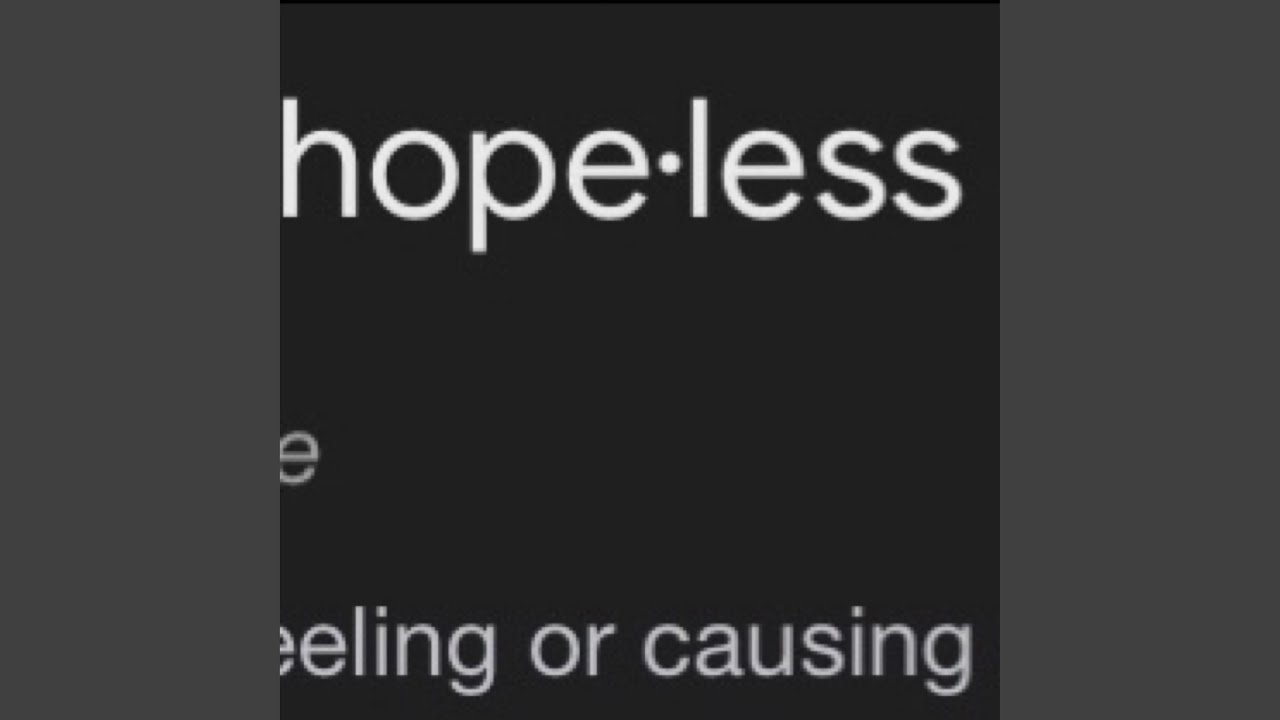 Hopeless So Frantic Instagram