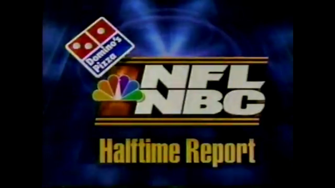 1996-10-06 NFL on NBC Dominos Halftime Report - YouTube