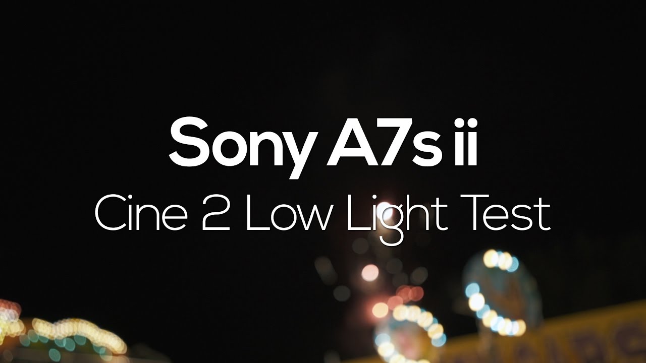 Carnival Lights — Sony A7s ii Low Light Test - YouTube