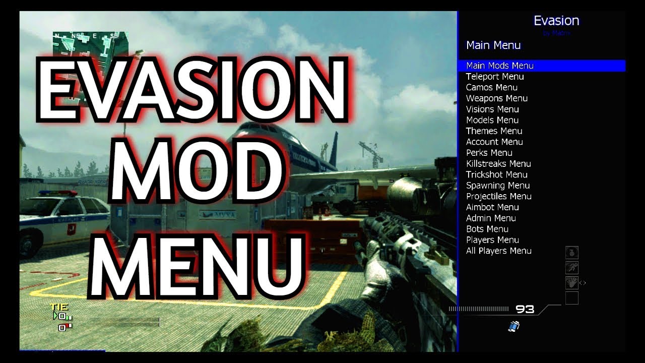 [MW3/PS3]Evasion Mod Menu Non Host / Host 1.14 SHOWCASE - YouTube