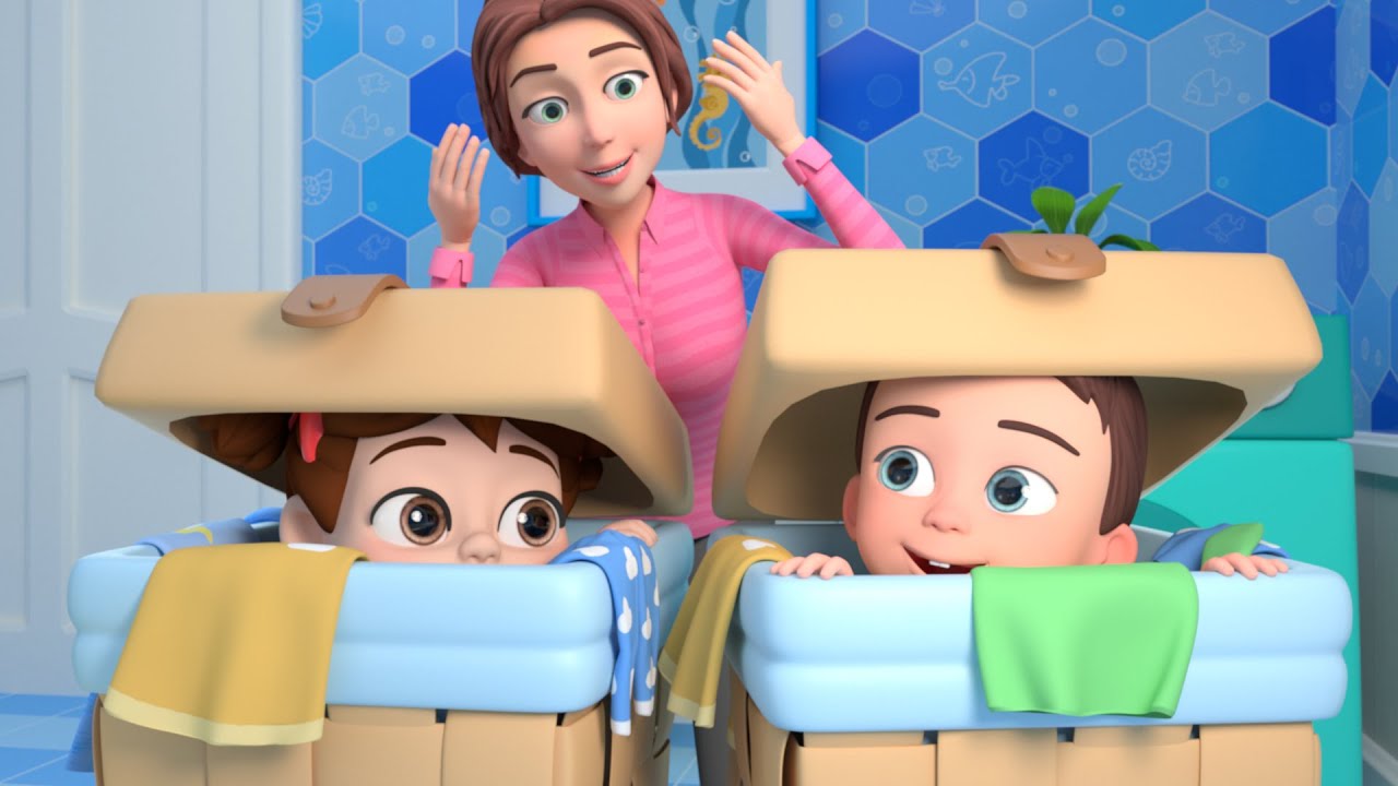 Peek-a-Boo Song | Newborn Baby Songs & Nursery Rhymes - YouTube