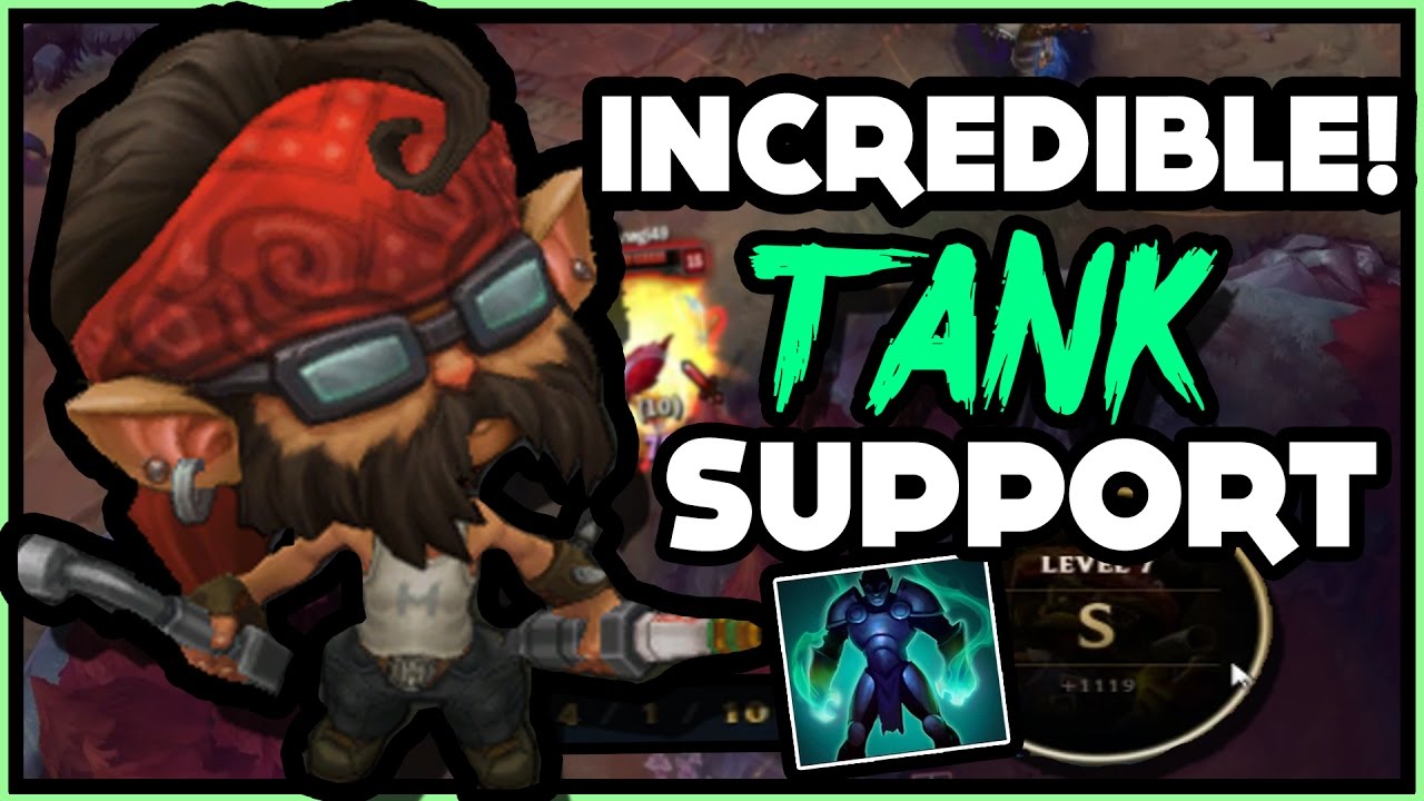INCREDIBLE TANK SUPPORT? | UNDYING GRASP HEIMERDINGER SUPP - League of ...