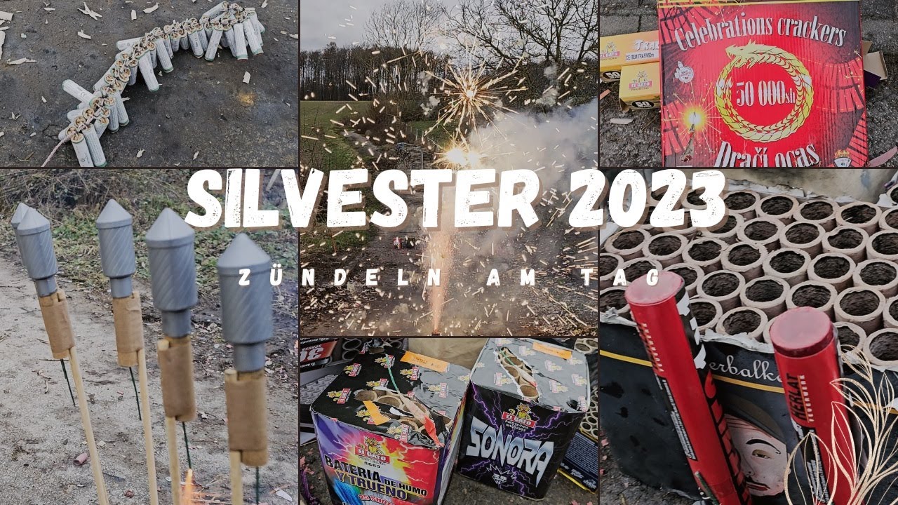 ZÜNDELN bei Tag an SILVESTER 2023 | Compilation - YouTube