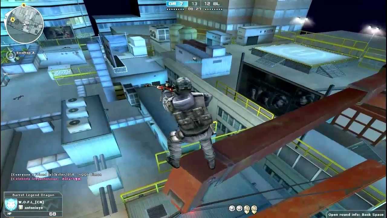 Crossfire Europe - Ghost Mode [Building Rooftop] GR Teil 2 - YouTube