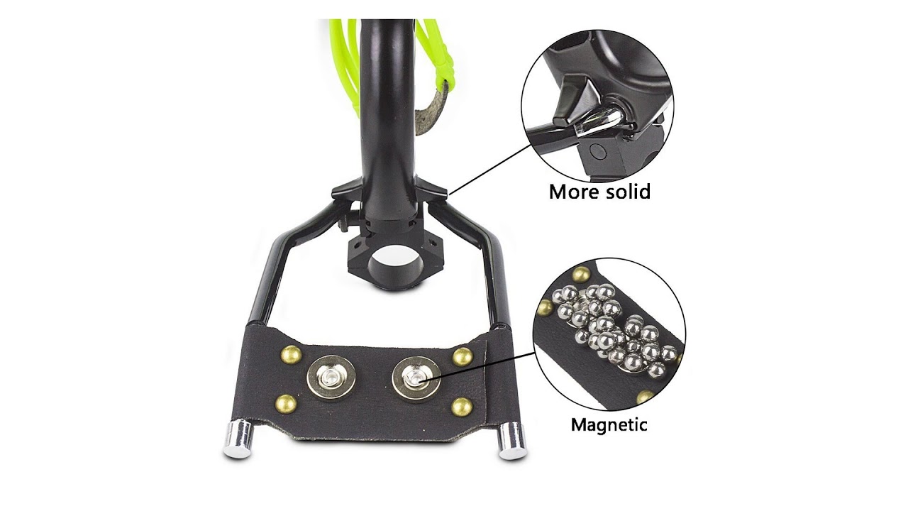 Wisdoman Outdoor Athletics Slingshot Kit, Adjustable Stainless ...