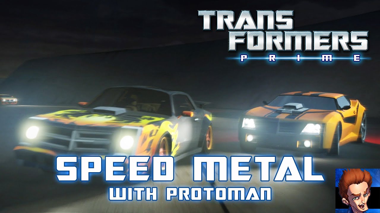Transformers Prime Review - Speed Metal (with special guest Protoman ...