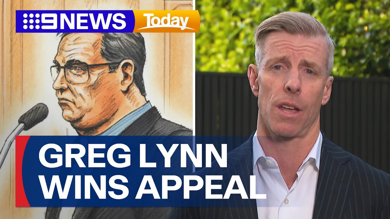 Greg Lynn wins appeal for retrial over miscarriage of justice | 9 News ...