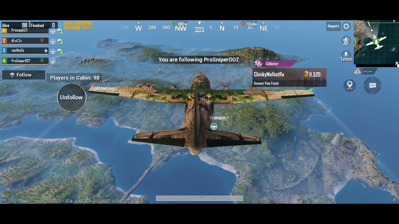 BGMI flight announcement - YouTube