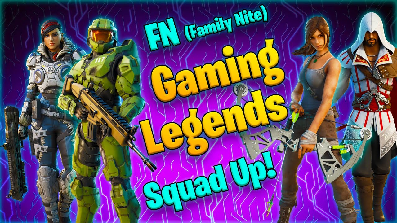 Family Nite Gaming Legends Squad Up! Zero Build (Fortnite)🎮🕹️ - YouTube