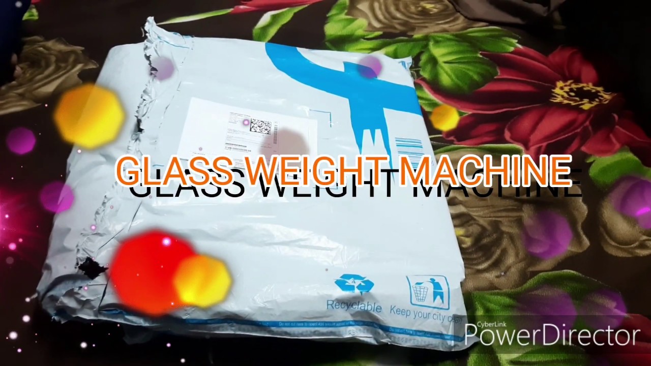 Weight machine glass - YouTube