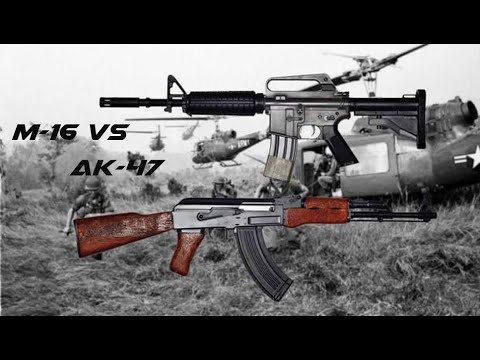Versus: M-16 vs AK47 - YouTube