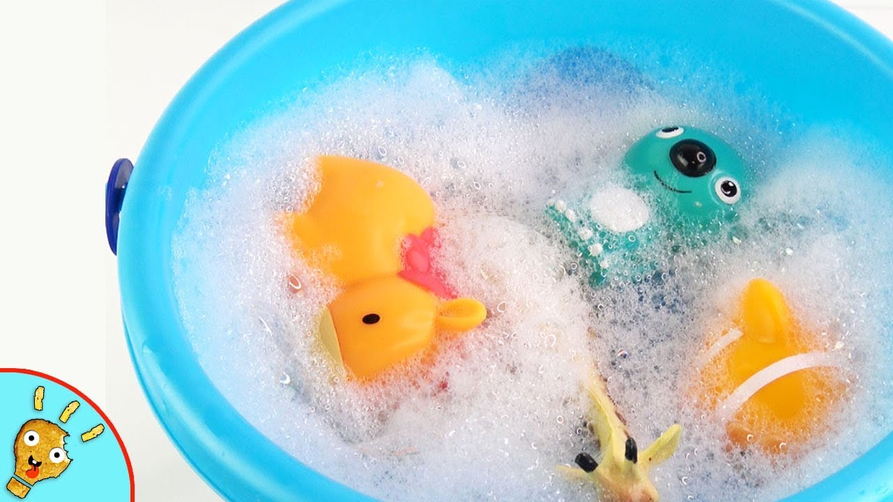 Fun Animals for Kids Learn Colors with Tub Toys by Squishee Nugget ...