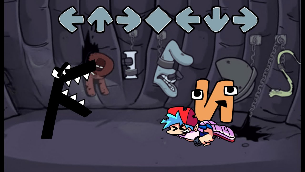 Alphabet Lore (Vs F) with extra keys - FNF - YouTube