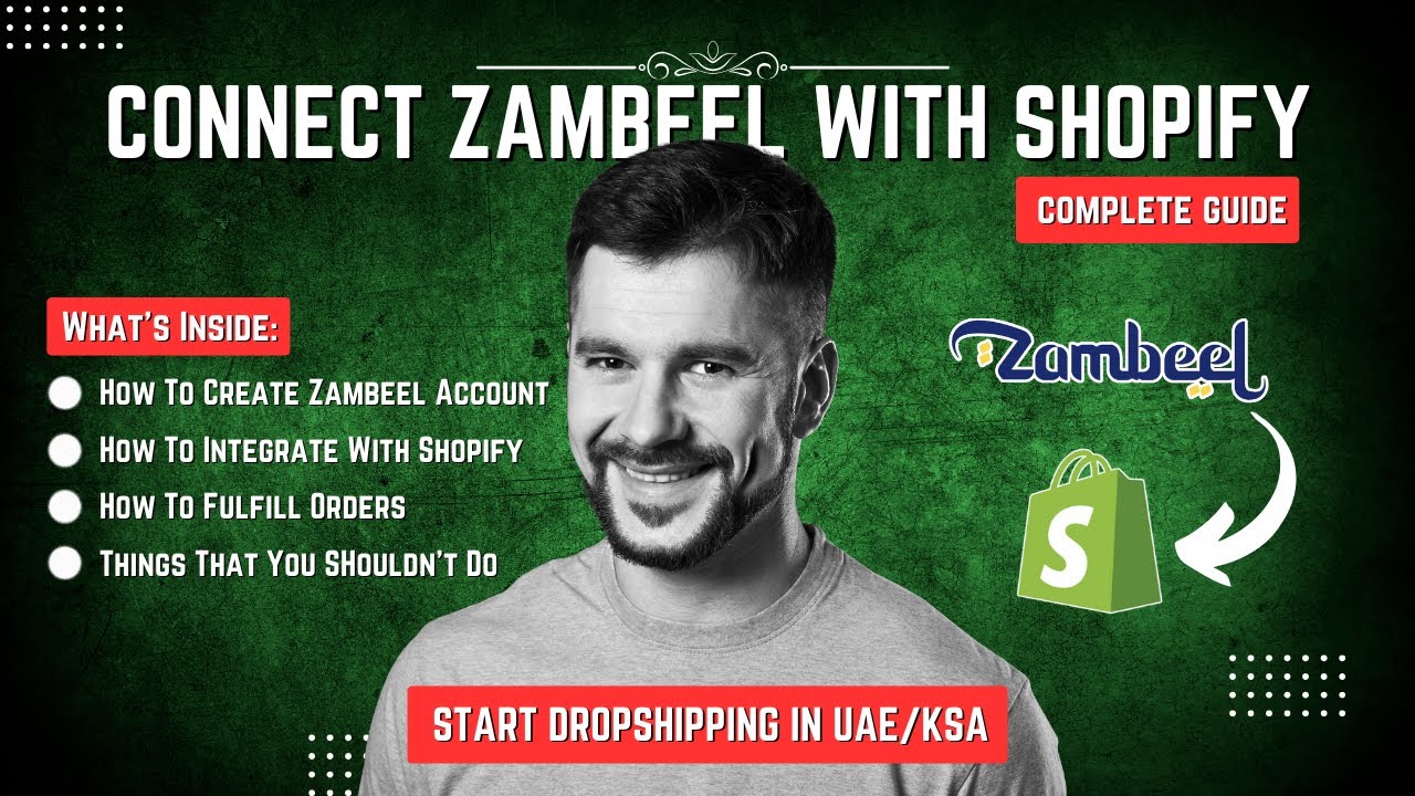 How to Connect MyZambeel With Shopify - Zambeel Complete Guide - Hamid | E-Commerce - YouTube