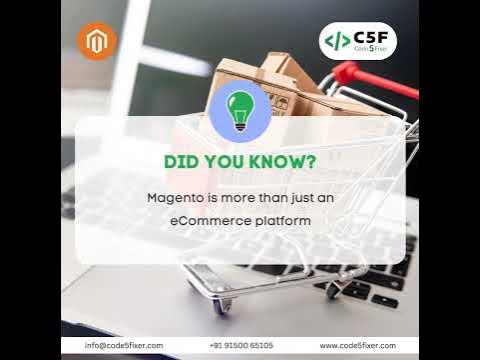 Magento is more than just an eCommerce platform Code5Fixer Technologies - YouTube