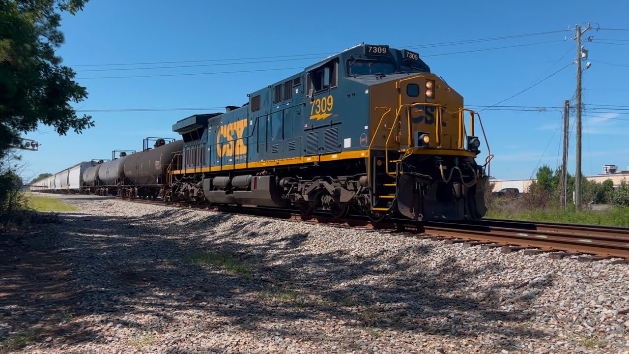 AMTK P090, CSX L612, CSX M410 & CSX M491 Florence SC July 19th 2025 ...
