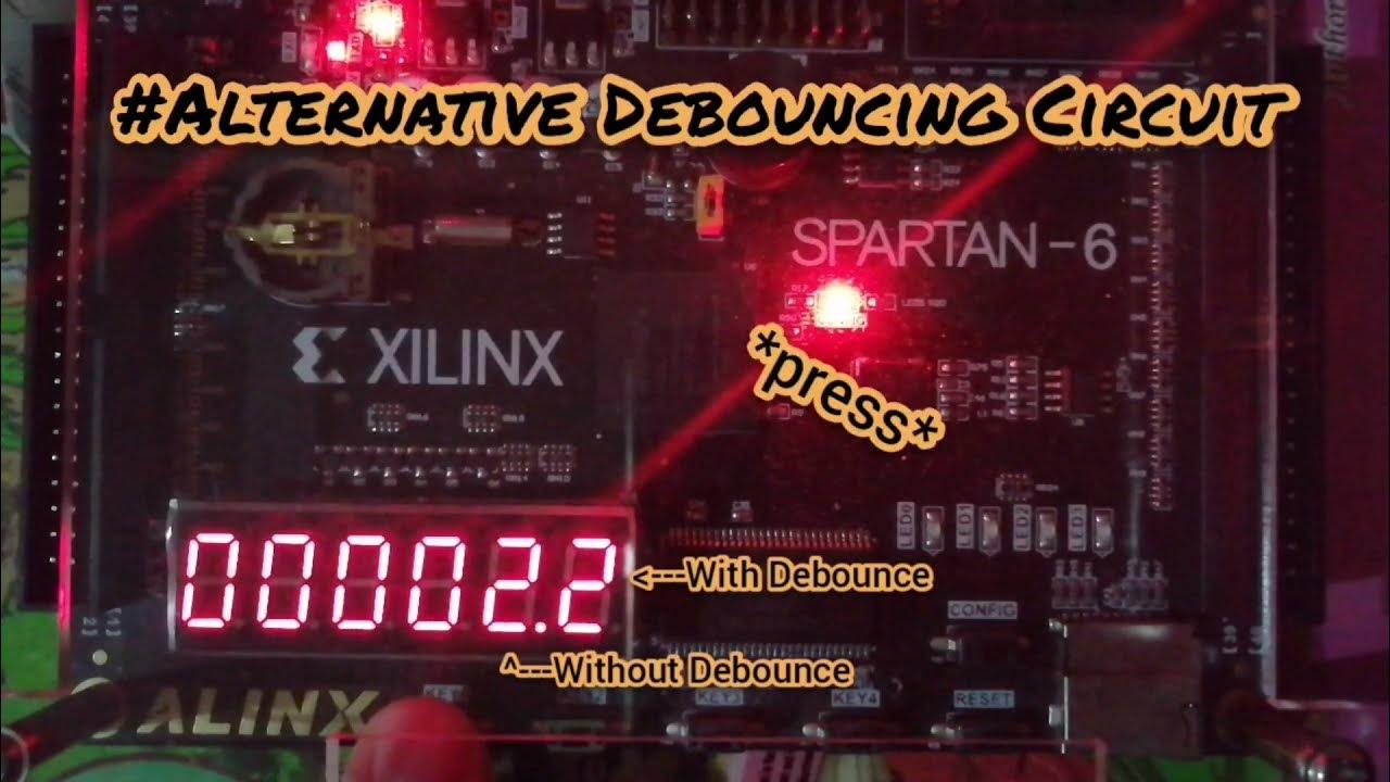 Alternative Debouncing Circuit 2 [FPGA] - YouTube
