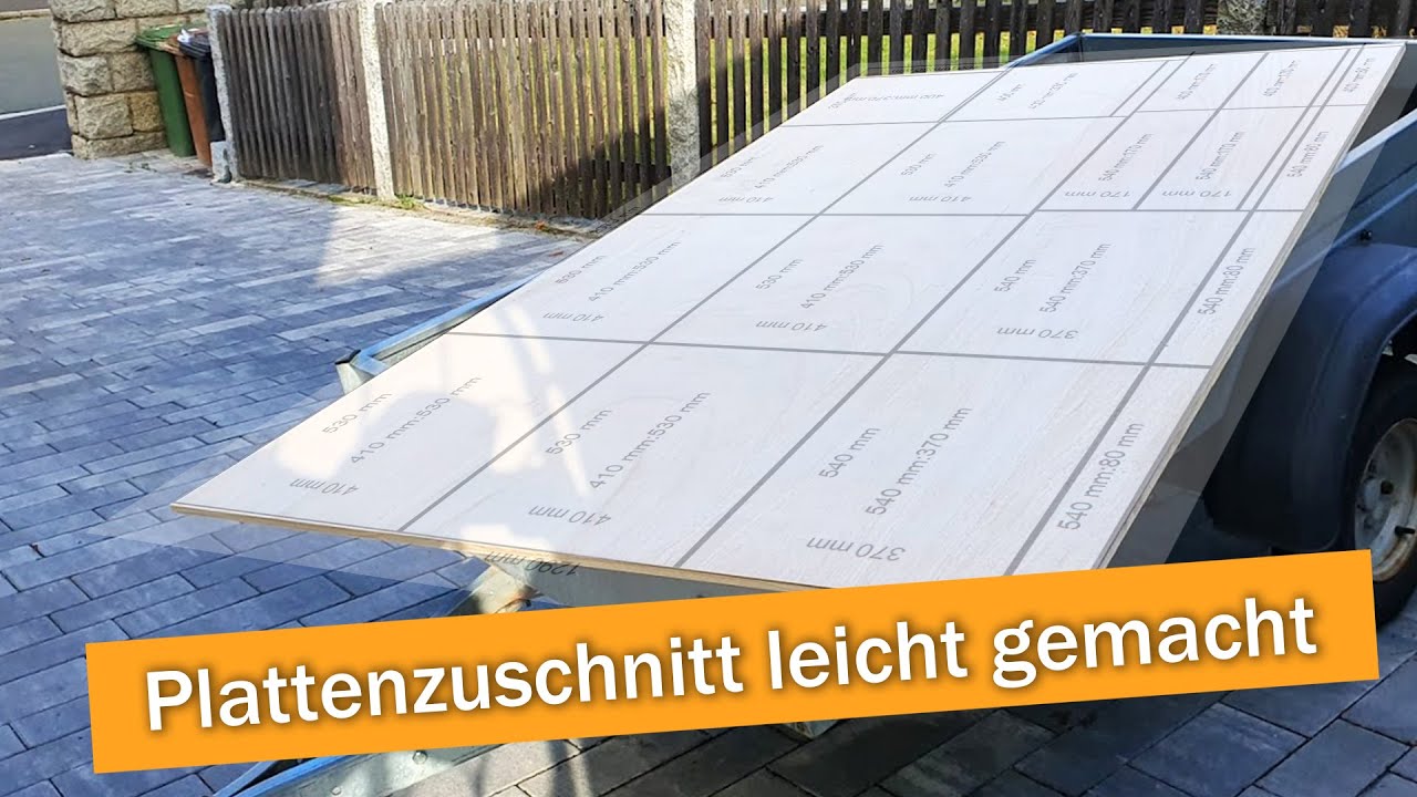 Platten Zuschnitt Rechner Online