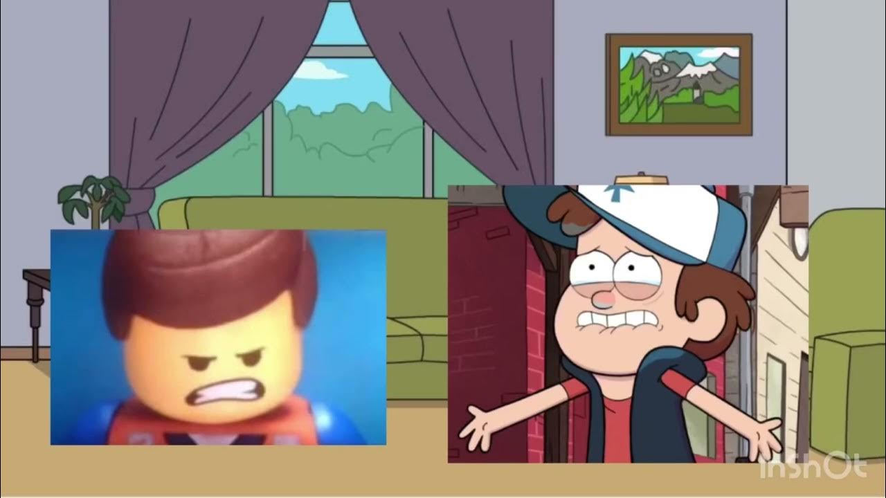 Dipper Pines Gets Grounded By Emmet Brickowski - YouTube