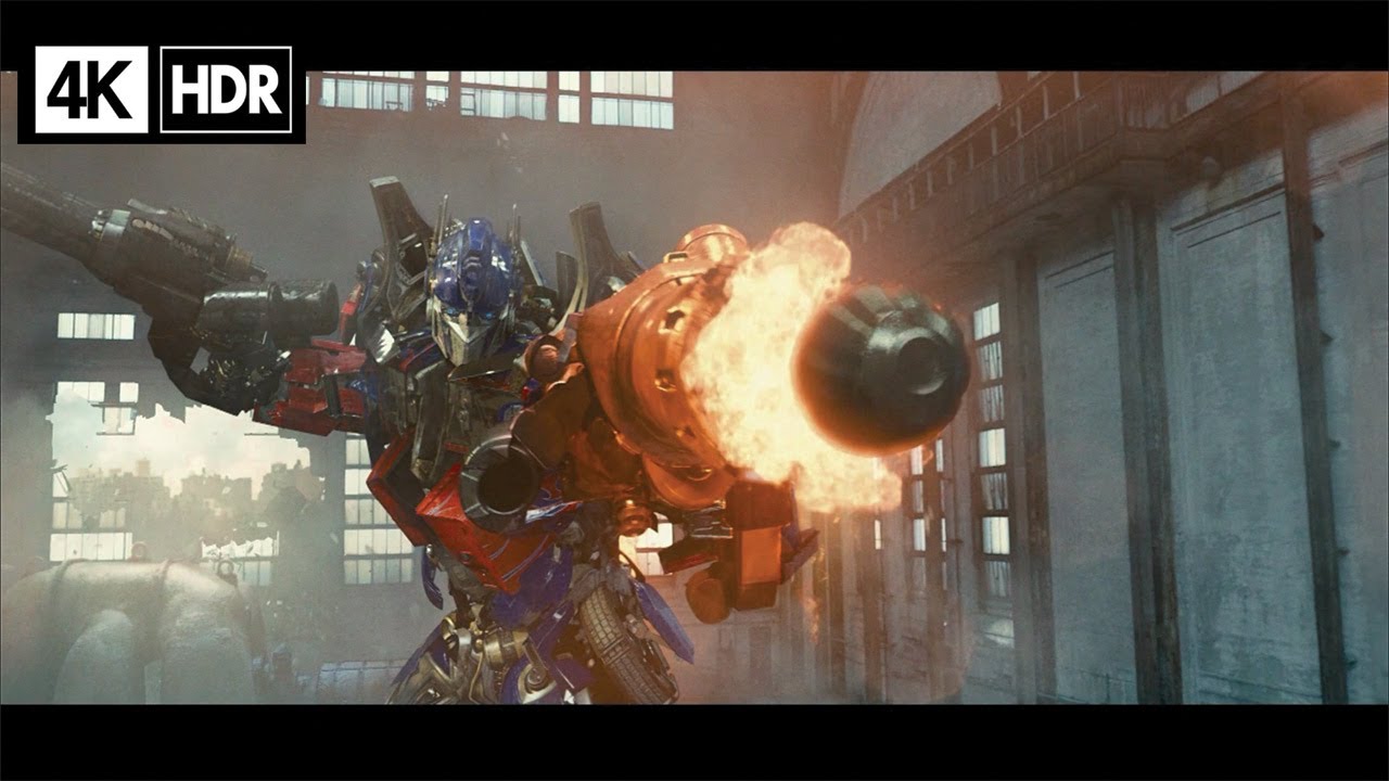 Transformers 2 Revenge of the Fallen Forest Battle Scene Autobots vs ...