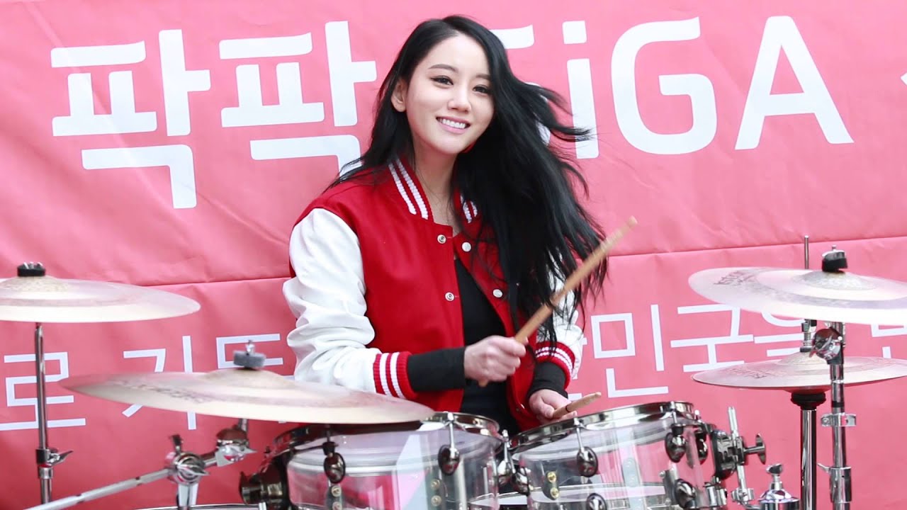 20141116 Bebop 비밥 Ayeon 아연 Playing Drums P.3 - YouTube