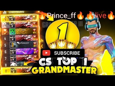 Free fire live cs rank push tonda gamer - YouTube