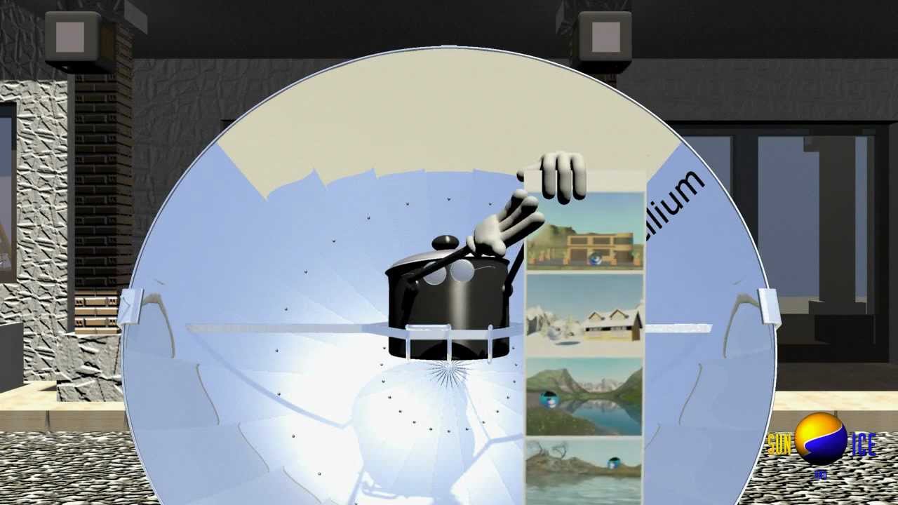 The Solar Cooker - Cooking, Baking and Barbecuing for all sense! - YouTube