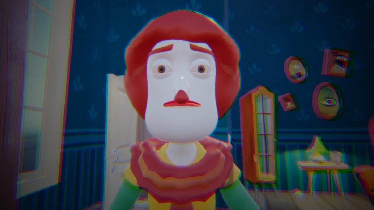 My NEW neighbor is CLOWN PLAYER Hello Neighbor Mod - YouTube