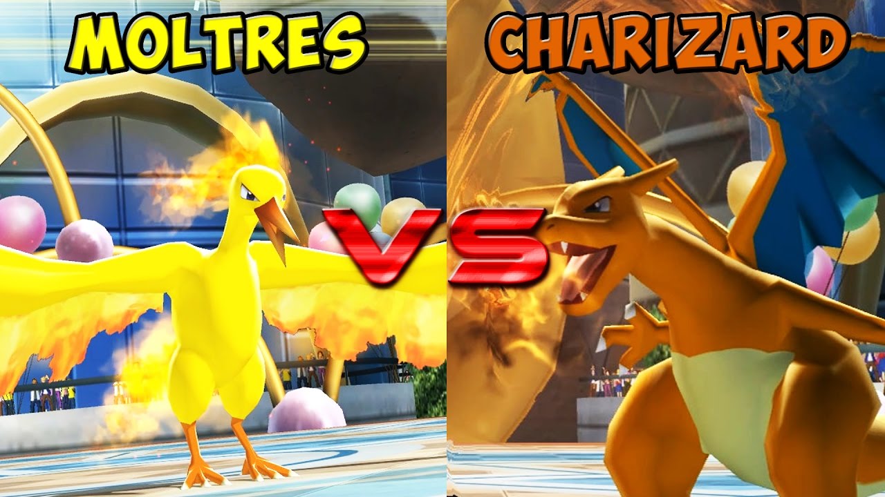 Pokemon battle revolution - Moltres vs Charizard - YouTube
