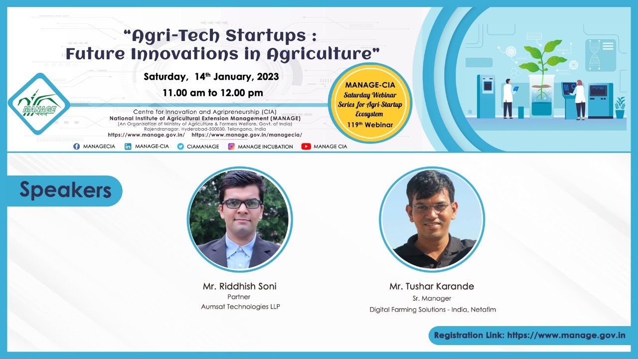 Agri-Startups and Agripreneurship: Creating Employment Opportunities ...