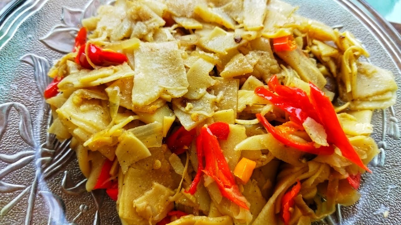 #67 🎍Tumis Rebung 🎋 •• Sayur Bung Rebung Tidak Bau •• Saute Bamboo ...