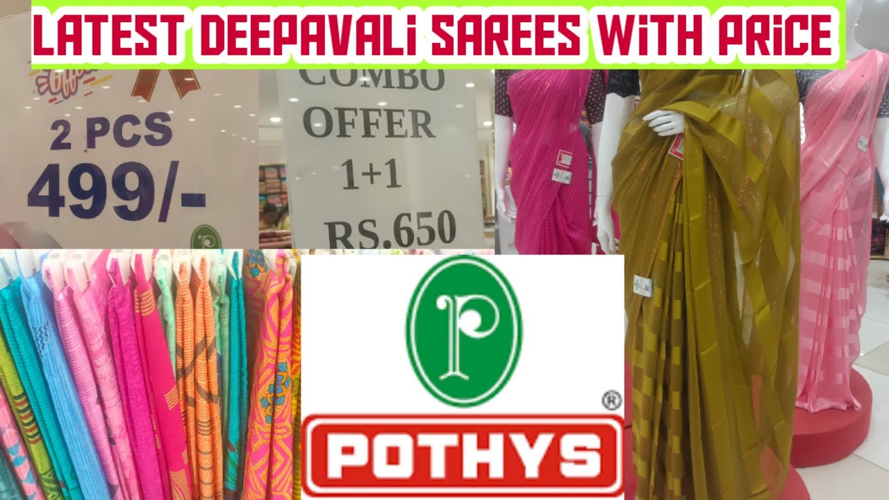 pothys combo offer sarees|latest diwali collection with price onwards ...