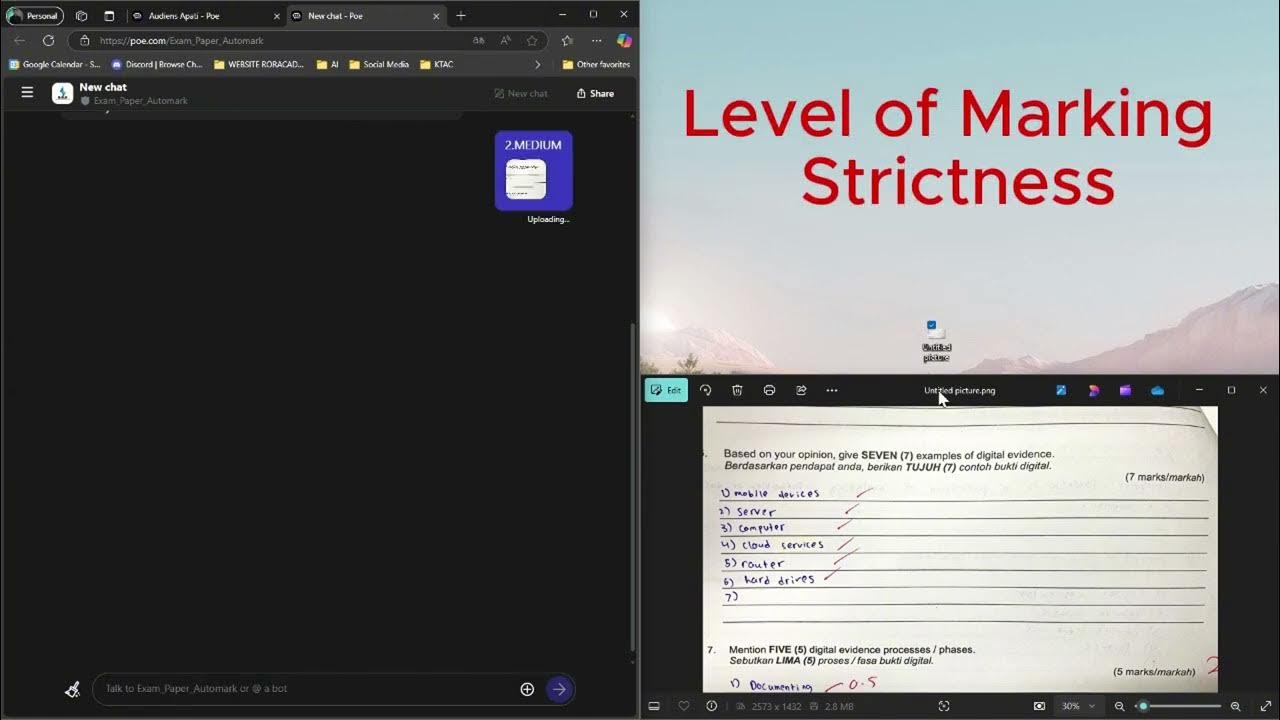 EXAM AUTO MARKING USING AI - YouTube