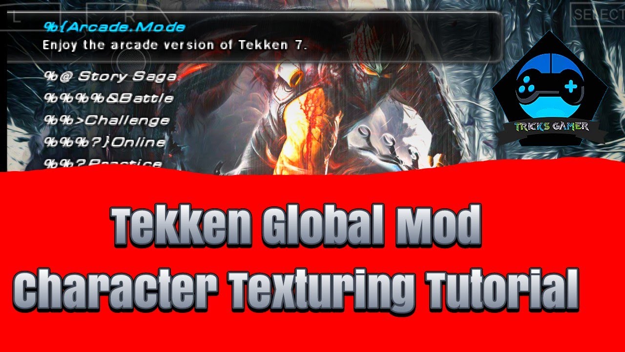 Tekken Global Mod Character Texture Tutorial. - YouTube