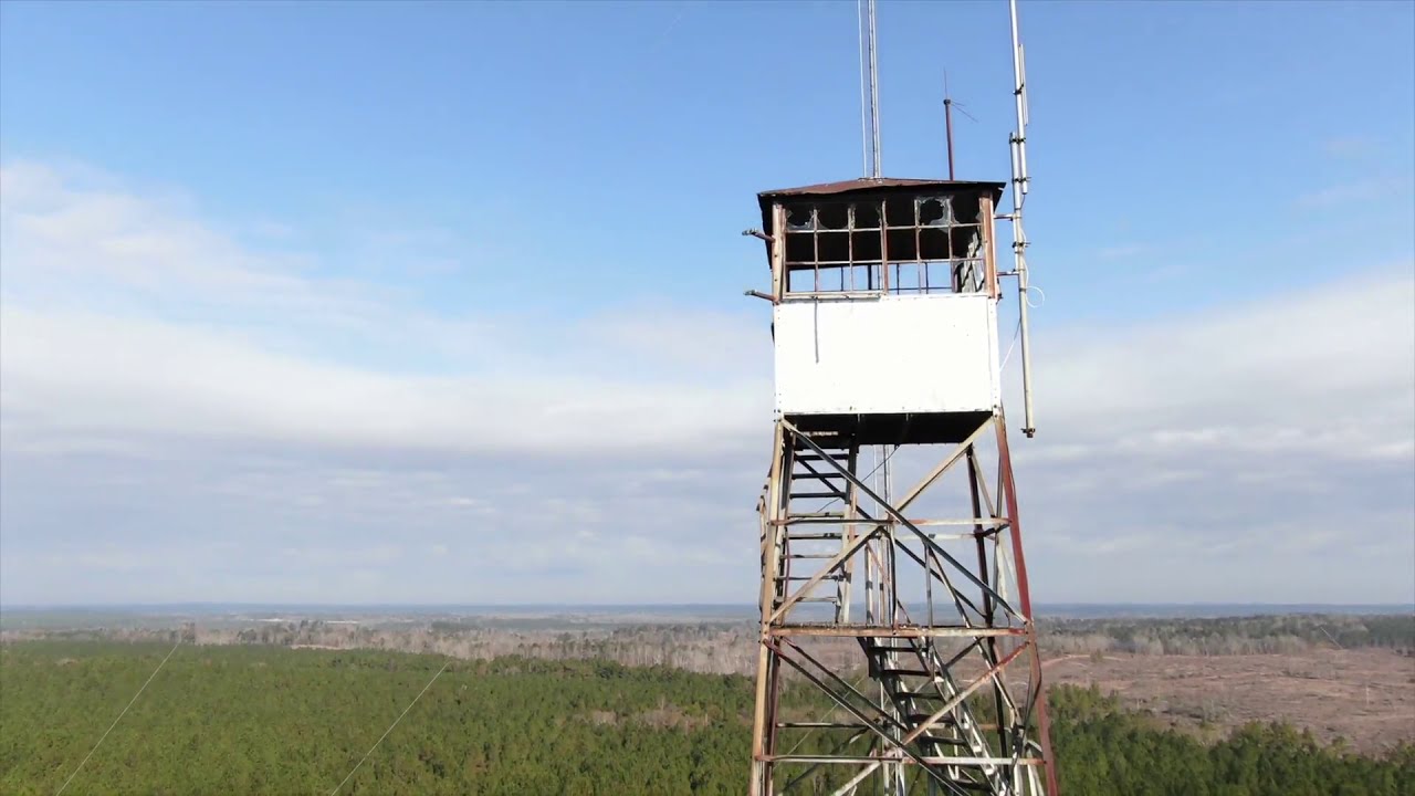 Allison Fire Tower Dec 2020 - YouTube