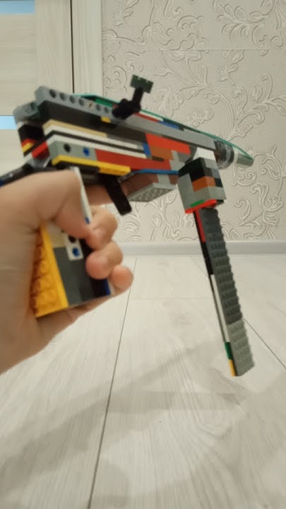 Лего пистолет - пулемет МП 3008. - YouTube