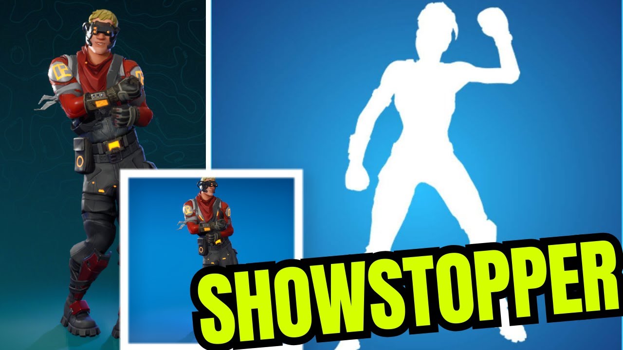 Showstopper Fortnite Emote Dance Showcase *NEW* #fortnite - YouTube